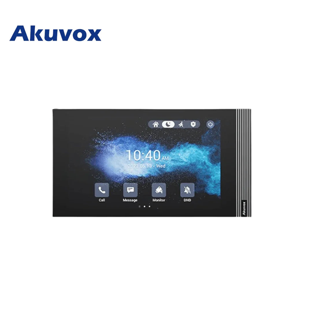 Akuvox S563 – شاشة إنتركم داخلية 8 إنش مع تشغيل عبر الإنترنت للأمان وا ...